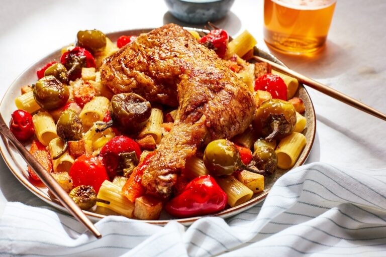 Chicken with Sweet Peppers - Sanderson Farms