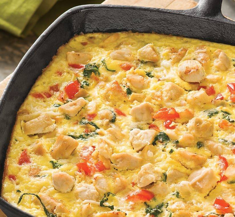 Chicken Frittata - Sanderson Farms