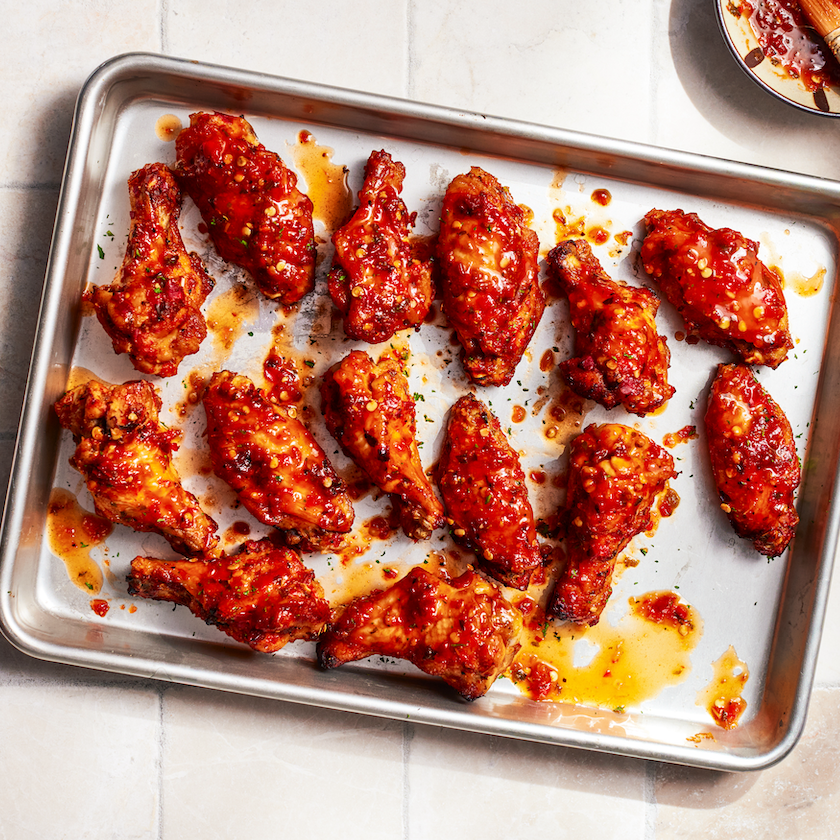 Sweet and Tangy Chicken Wings - Sanderson Farms