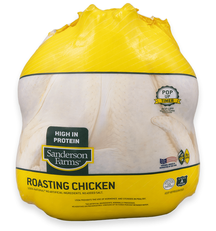 Whole Roasting Chicken - Sanderson Farms