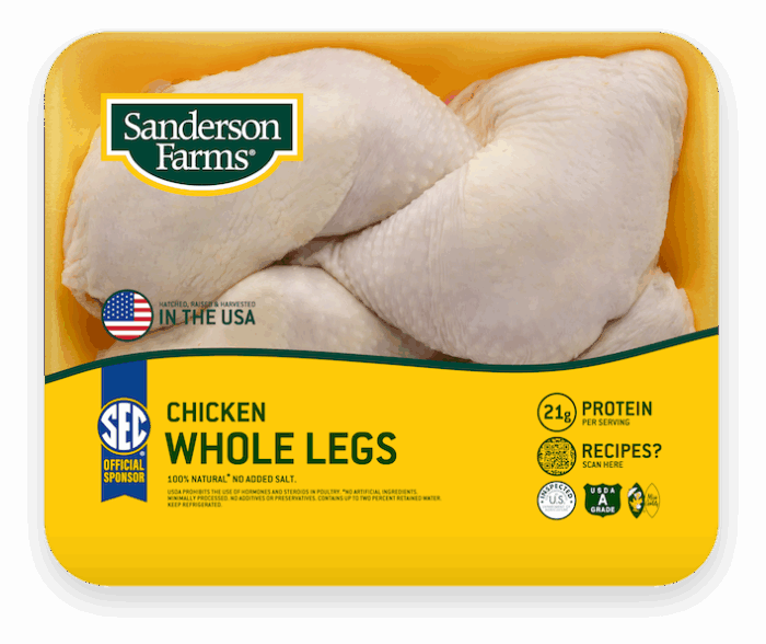 Family Pack Whole Legs - Sanderson Farms