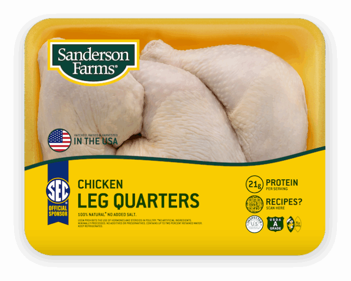 Family Pack Leg Quarters - Sanderson Farms