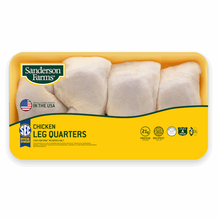 Value Pack Leg Quarters - Sanderson Farms
