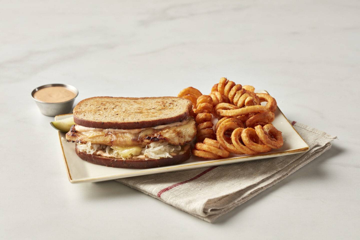 Chicken Reuben Sandwiches - Sanderson Farms