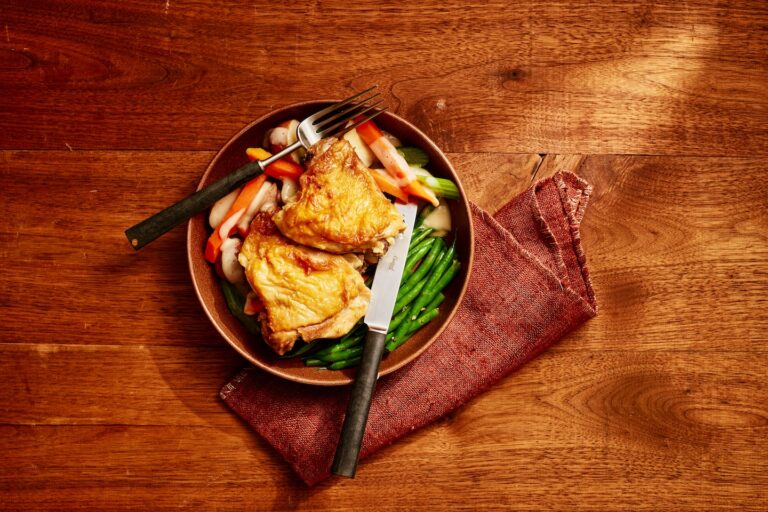 Pot Roasted Chicken - Sanderson Farms