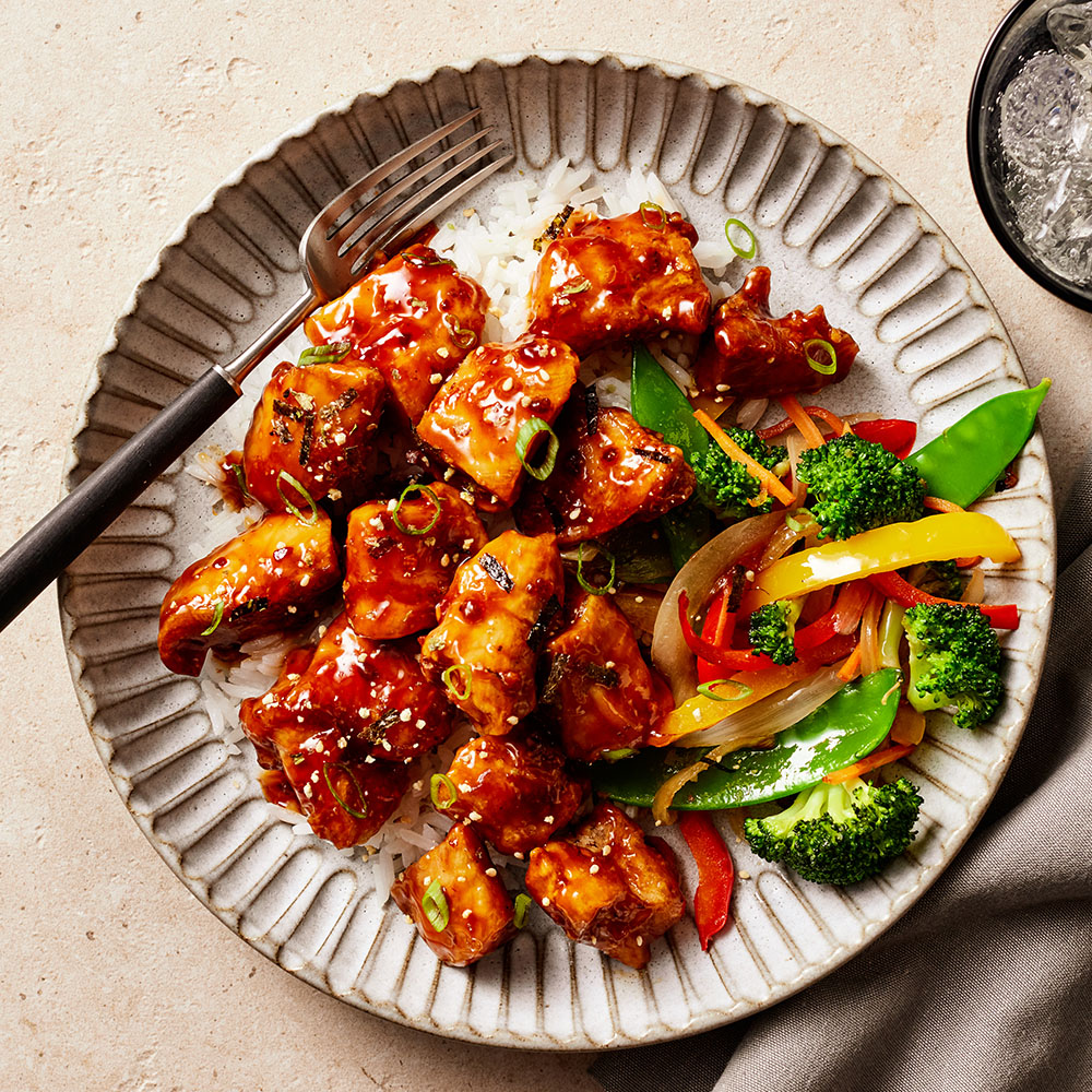 Air-fried Chicken Karaage Bowl - Sanderson Farms